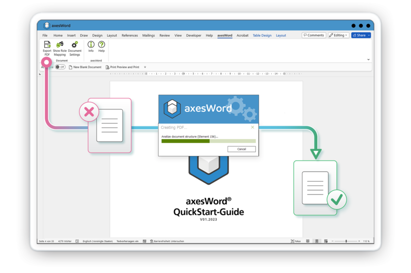 axesWord: Accessible PDFs with a few clicks - axes4